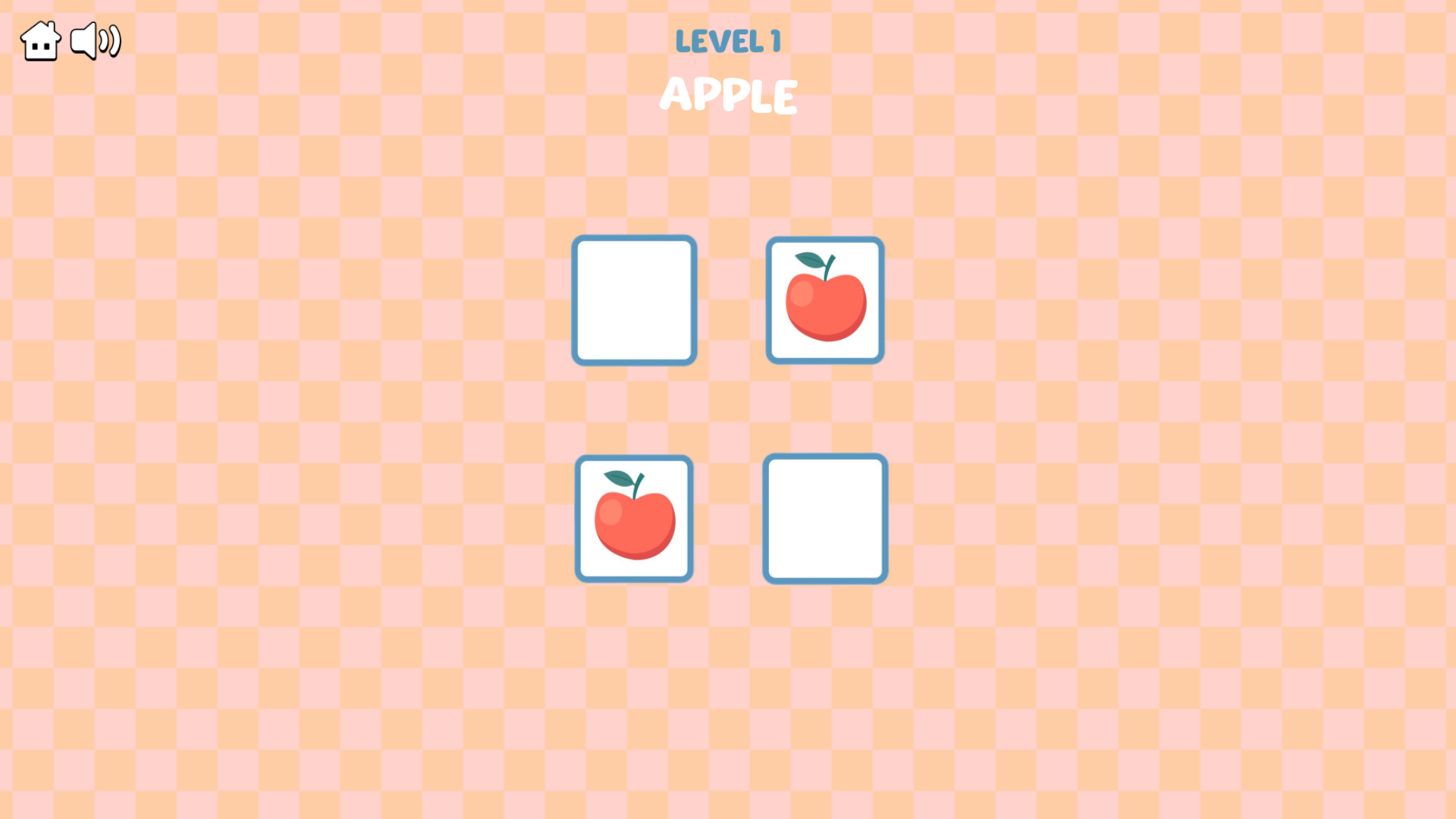 Memory Game Fruits - HTML5 Educational Game - Construct 3 by 2dragontails